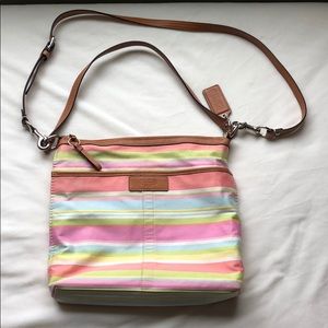 Coach Bags | Signature Black Large Tote Cross Body Bag | Poshmark